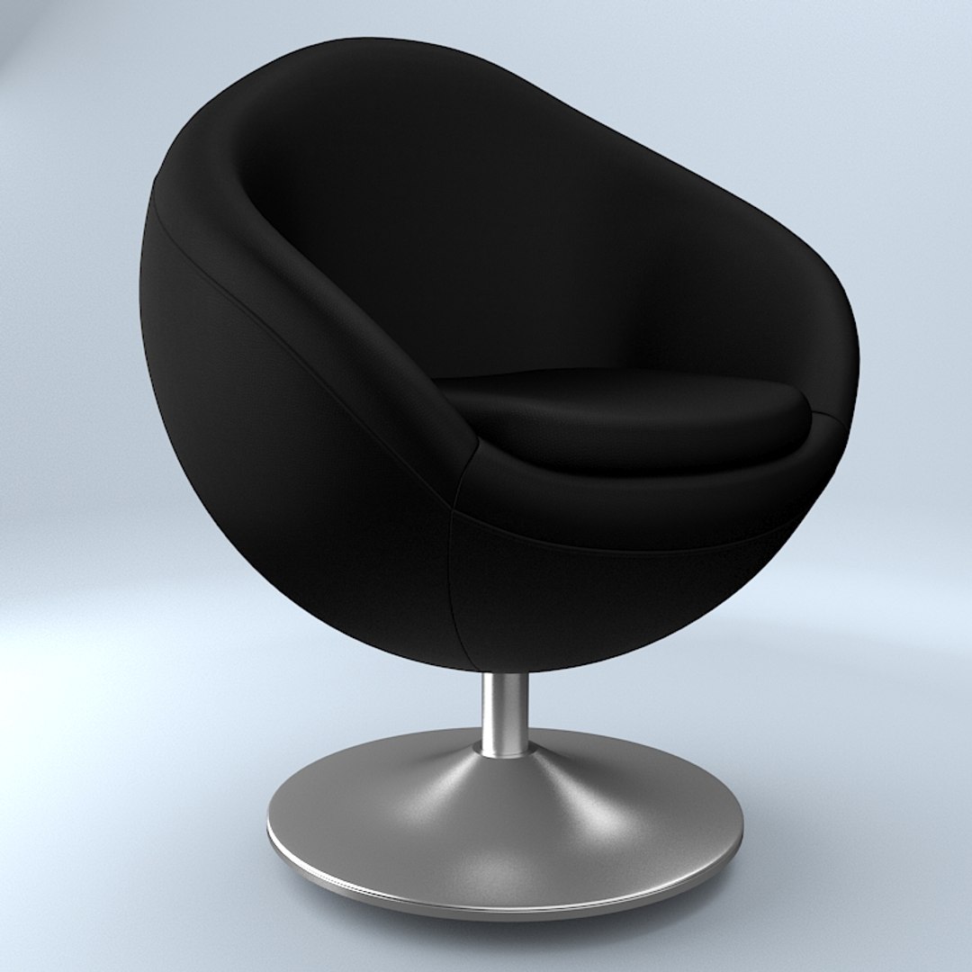 3d leather chair