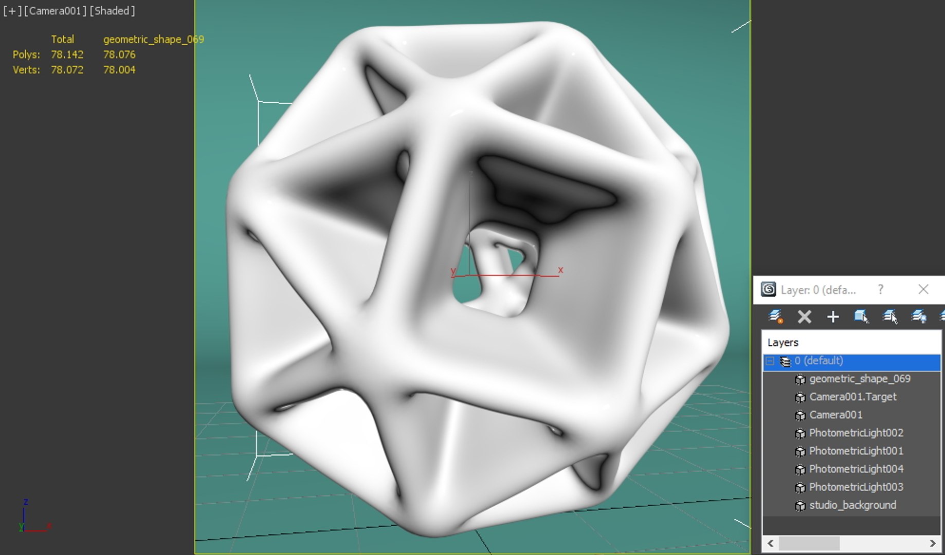 Geometric Shape 3d Max