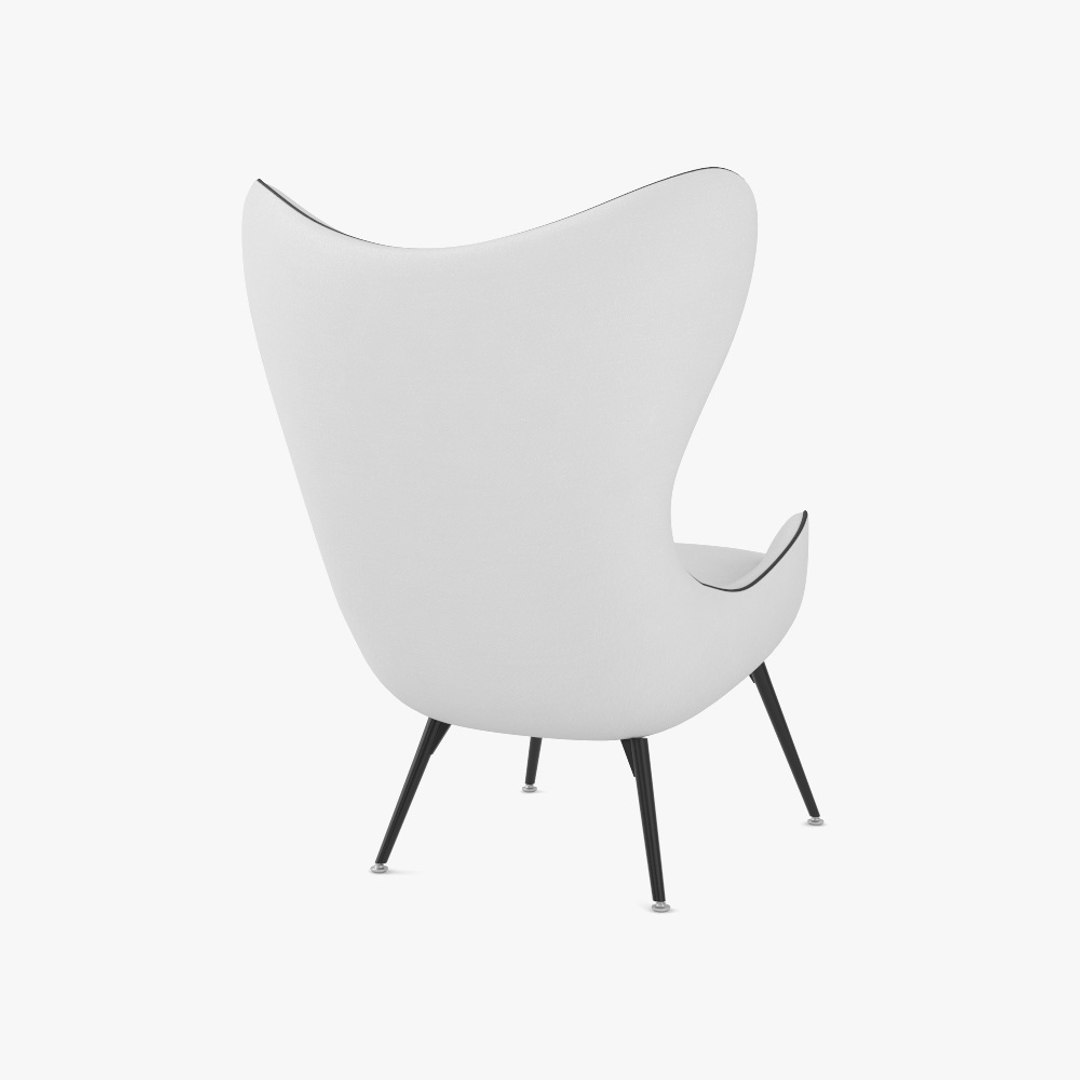 Wittmann Contessa Chair 3D model - TurboSquid 2133883