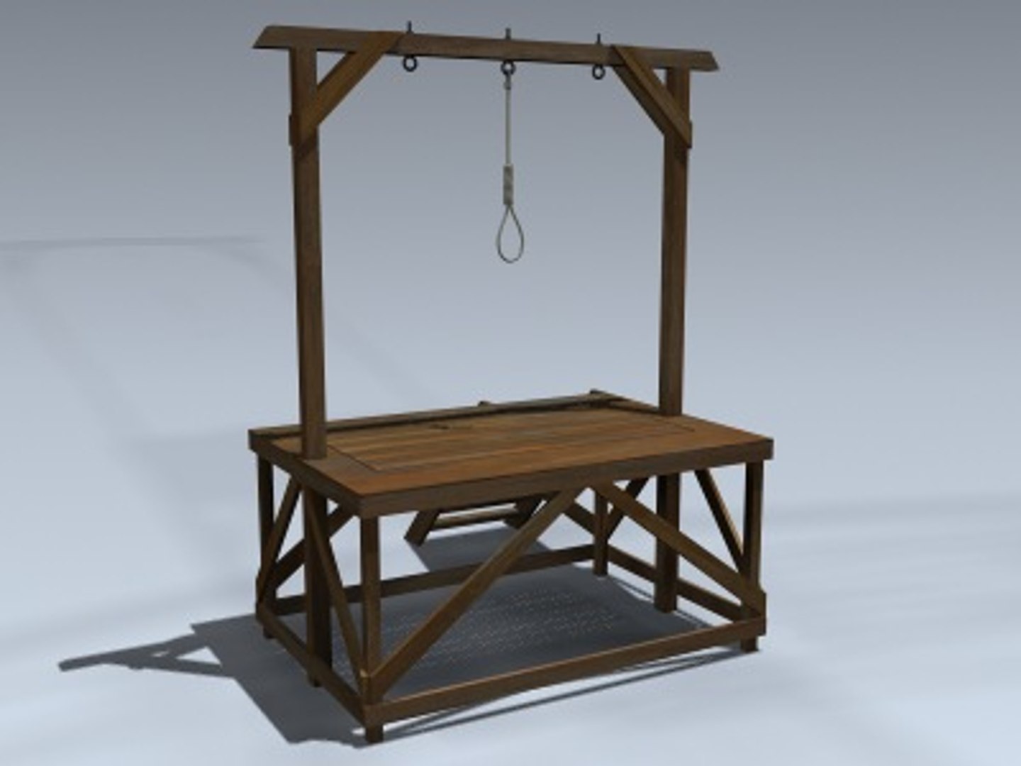 Gallows 3d Model