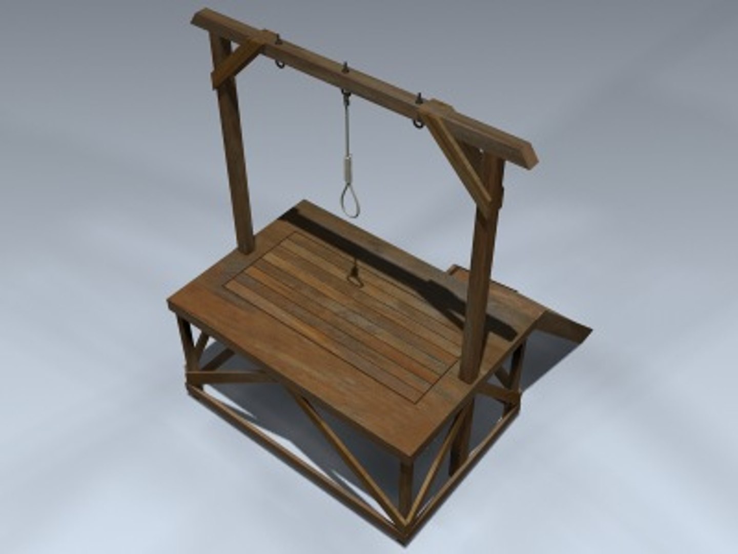 Gallows 3d Model