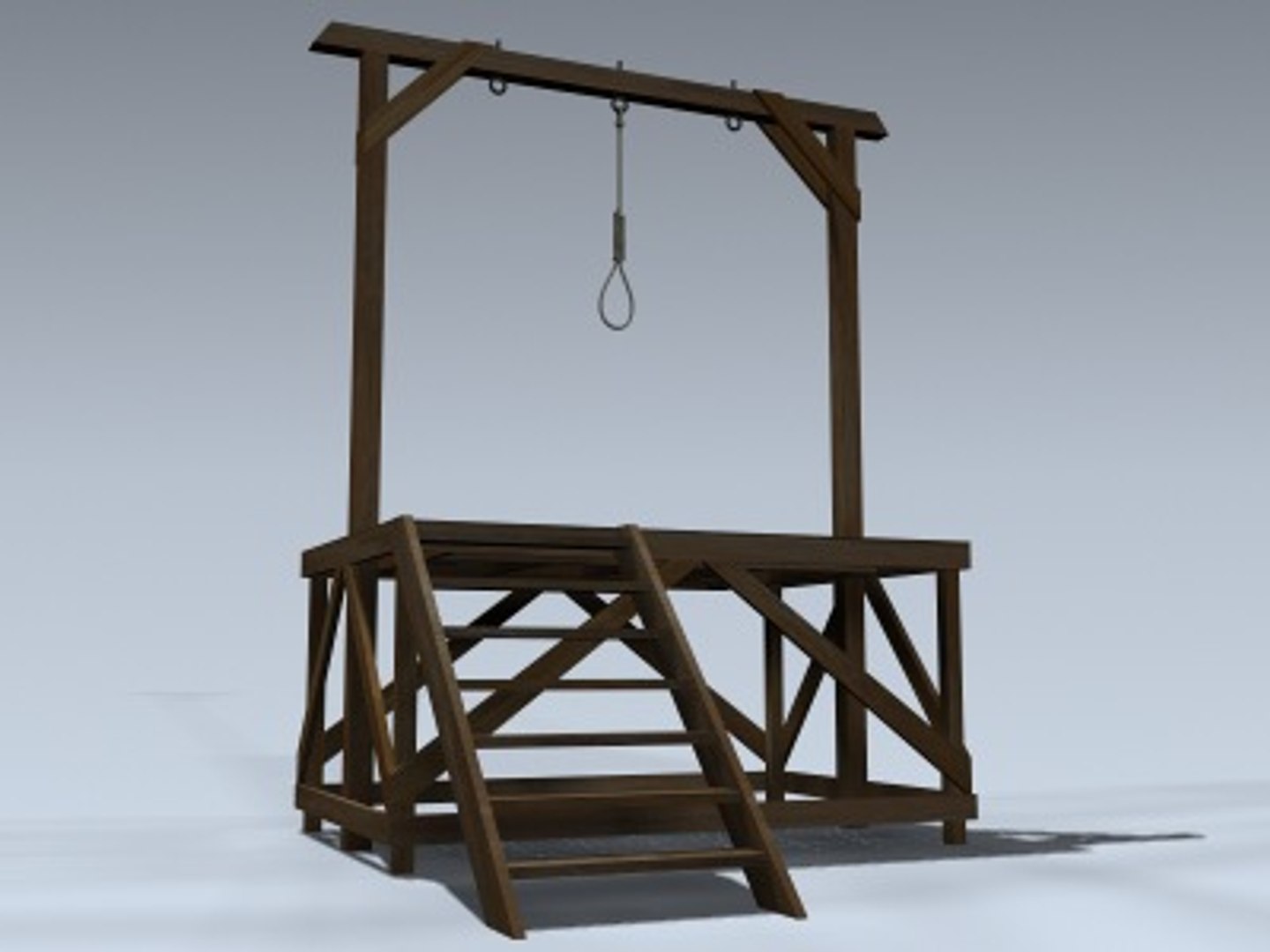 Gallows 3d Model