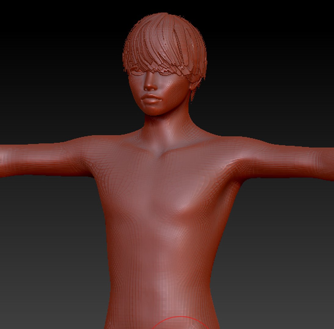 Free Realistic Male Figure 3d Model