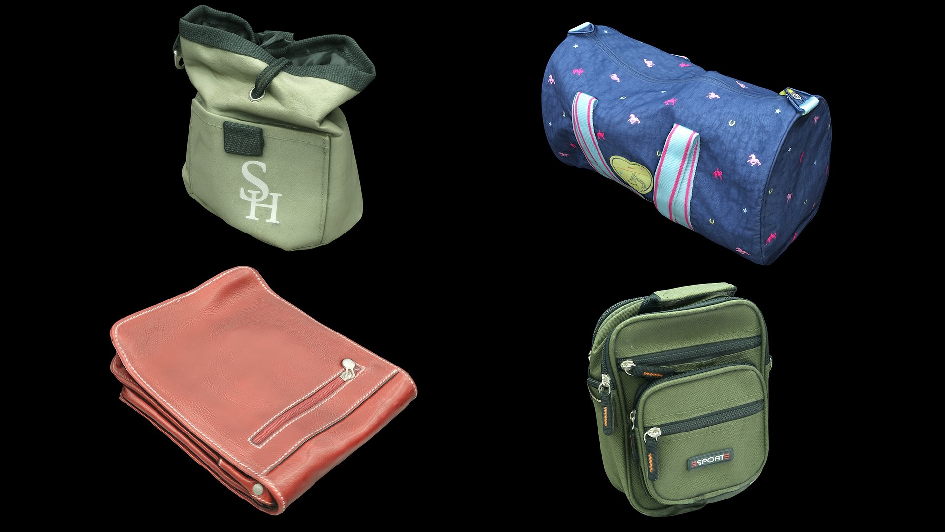 Bag Collection 08 3D Model - TurboSquid 1779250