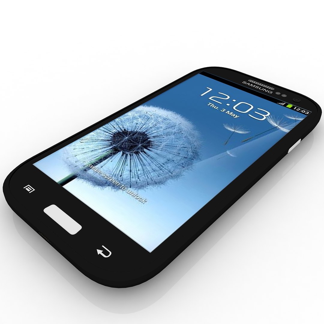 3d Samsung I9305 Galaxy S Model