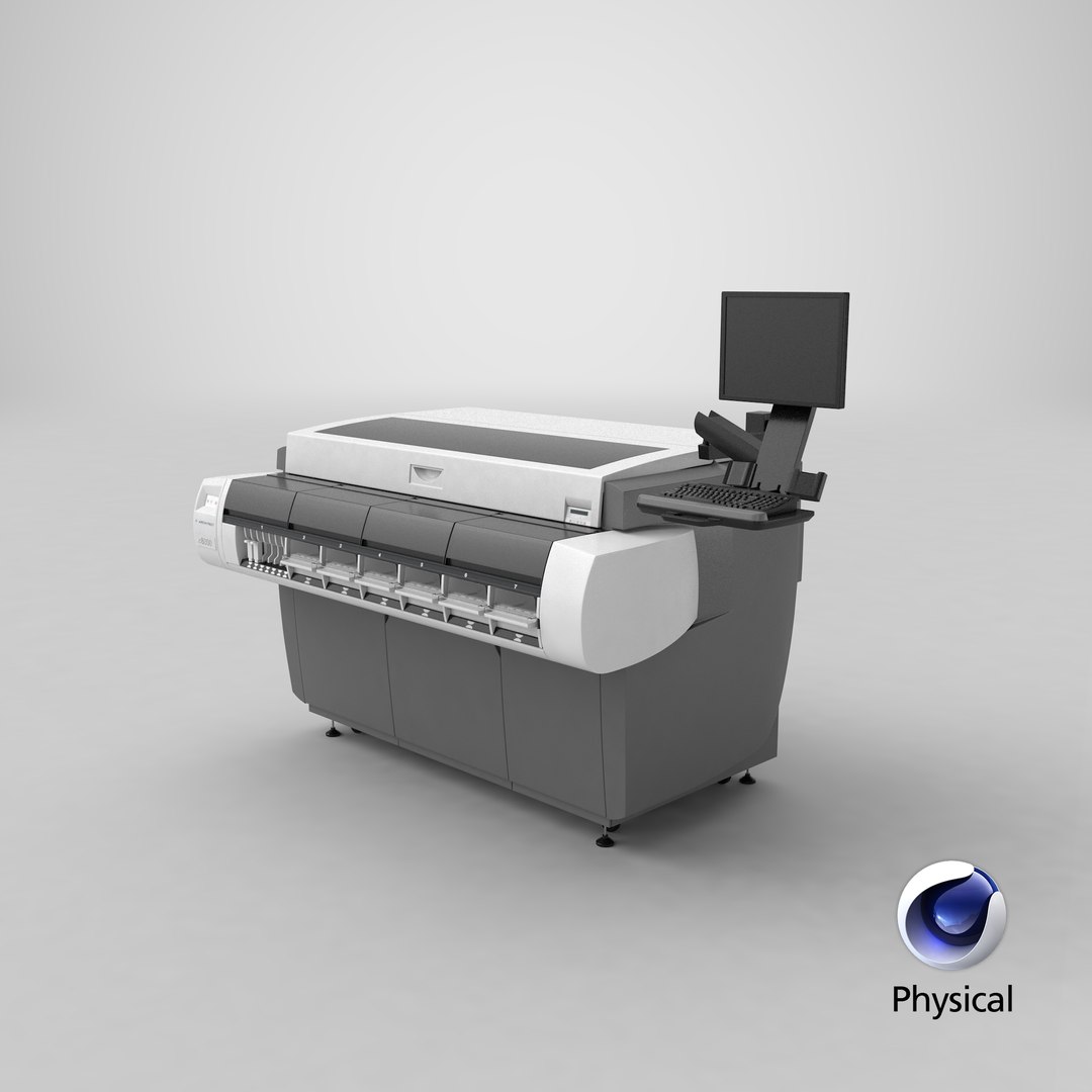 Abbott Architect c8000 Biochemistry Analyzer 3D model - TurboSquid 1731180