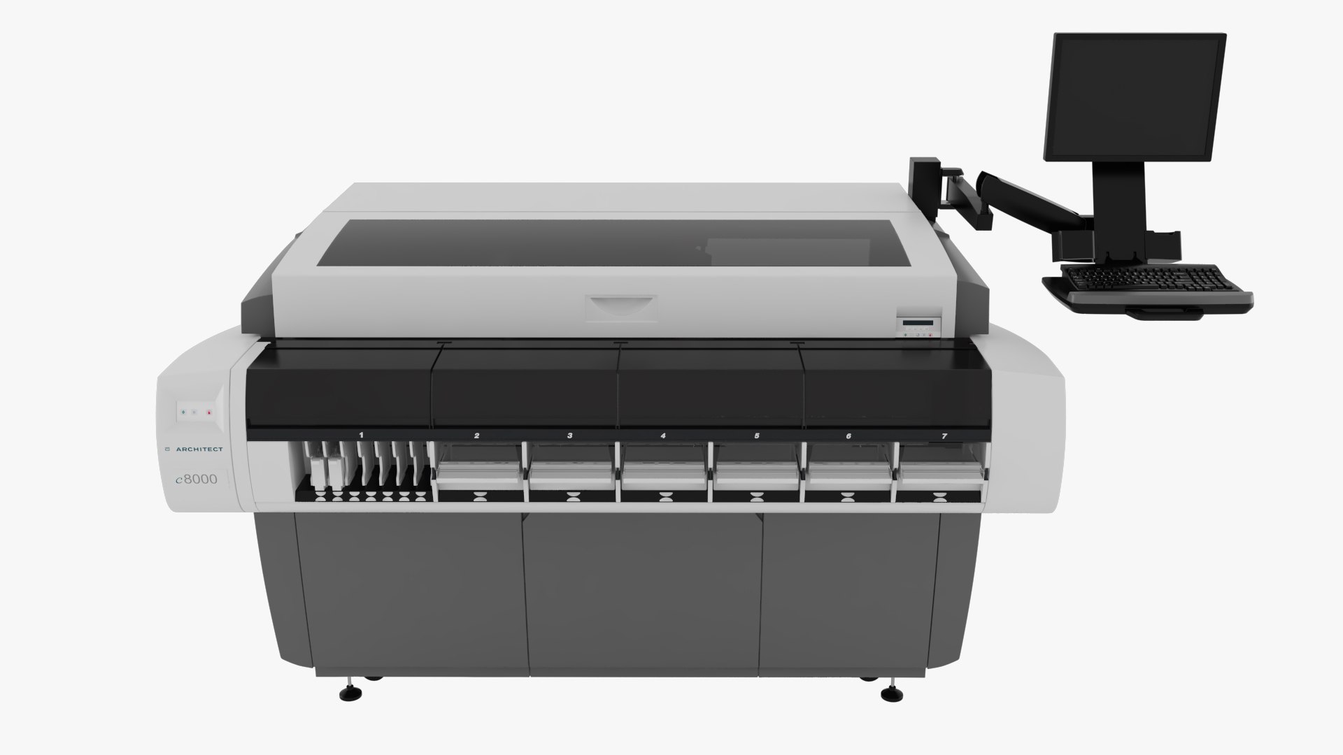 Abbott Architect C8000 Biochemistry Analyzer 3D Model - TurboSquid 1731180