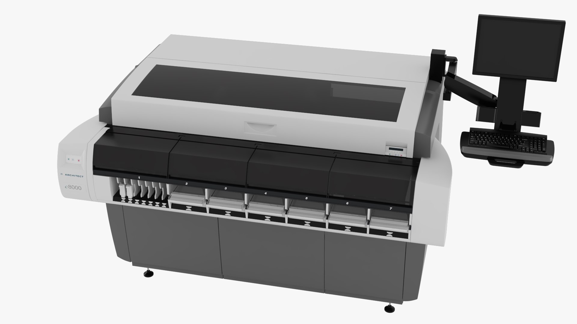 Abbott Architect C8000 Biochemistry Analyzer 3D Model - TurboSquid 1731180