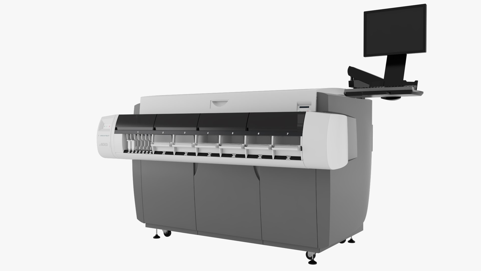 Abbott Architect C8000 Biochemistry Analyzer 3D Model - TurboSquid 1731180