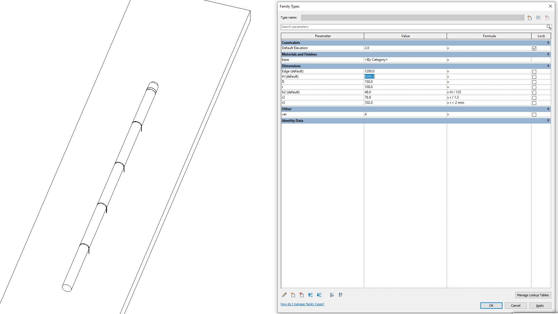 3D Chimney 2 - Full Parametric Revit Family - TurboSquid 1764671