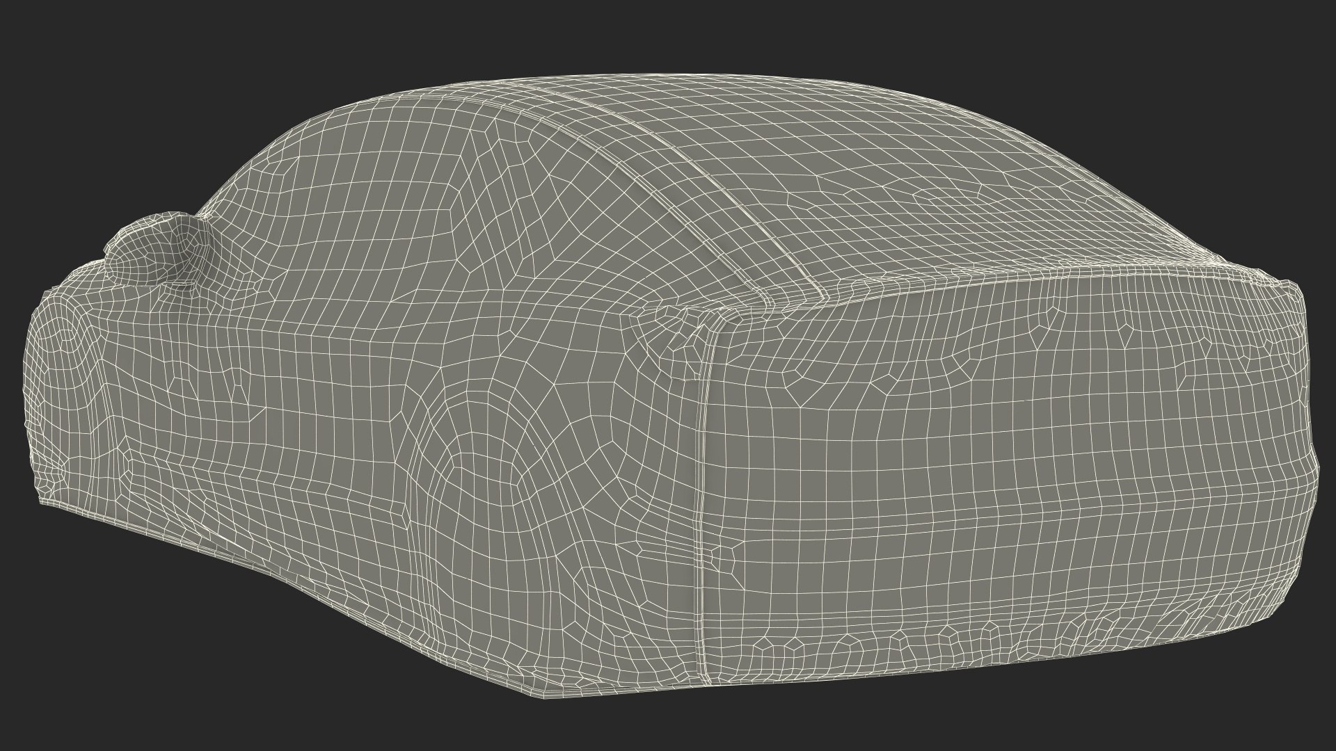 Sedan Car Cover Grey 3D model - TurboSquid 2160910