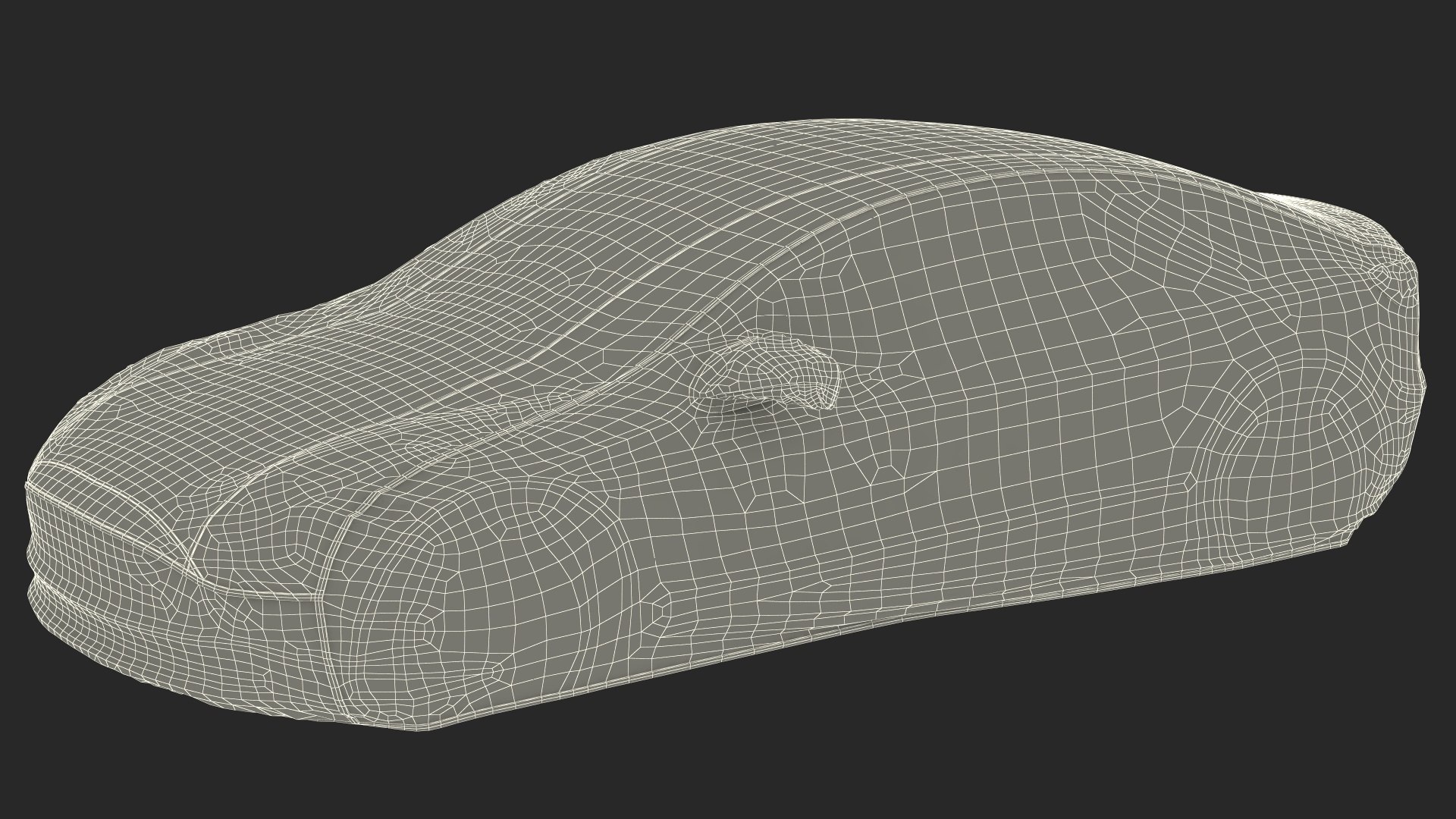 Sedan Car Cover Grey 3D model - TurboSquid 2160910
