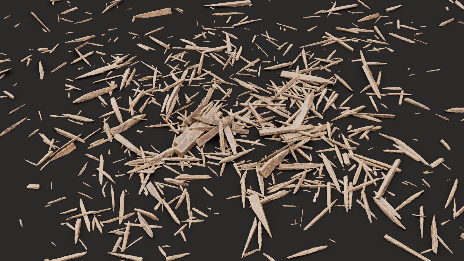 3D Animated Splinter Explode Random Model - TurboSquid 1778131