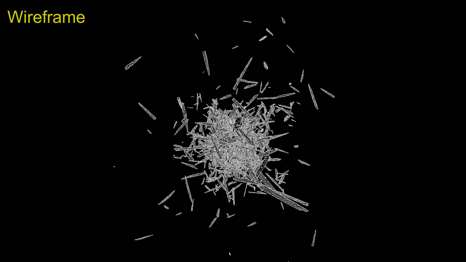 3D Animated Splinter Explode Random Model - TurboSquid 1778131