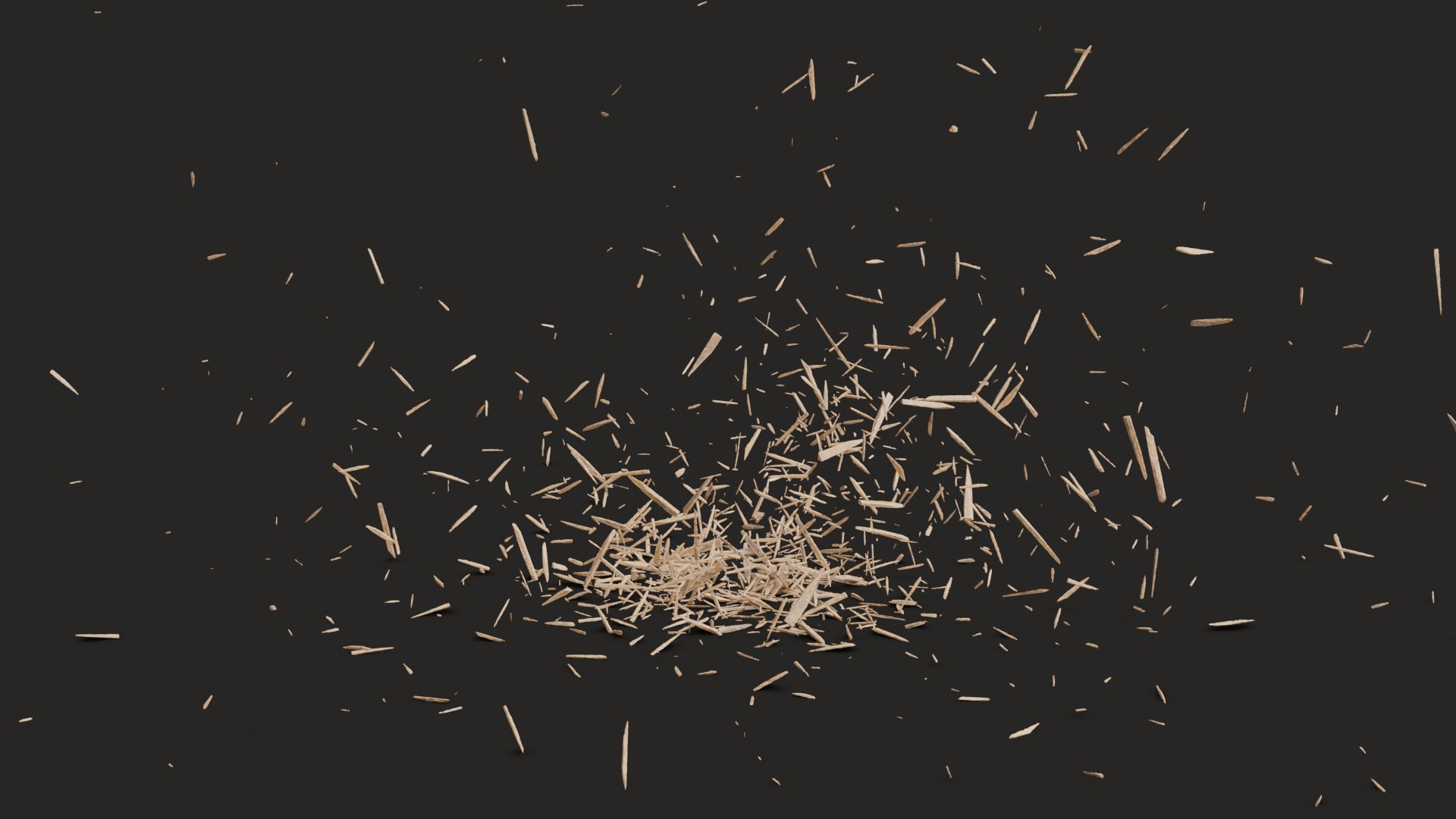 3D Animated Splinter Explode Random Model - TurboSquid 1778131