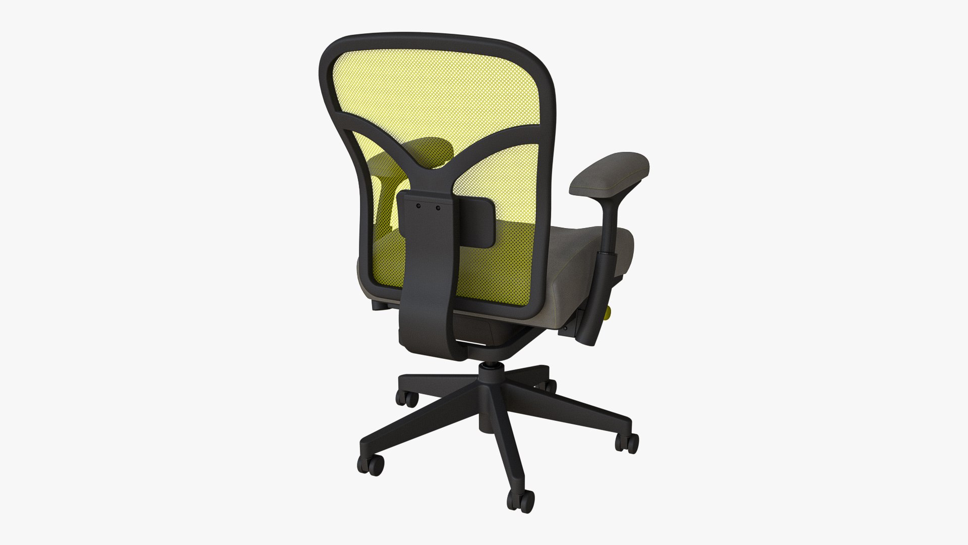 3D Low Back Ergonomic Office Chair Leather Model - TurboSquid 2122488