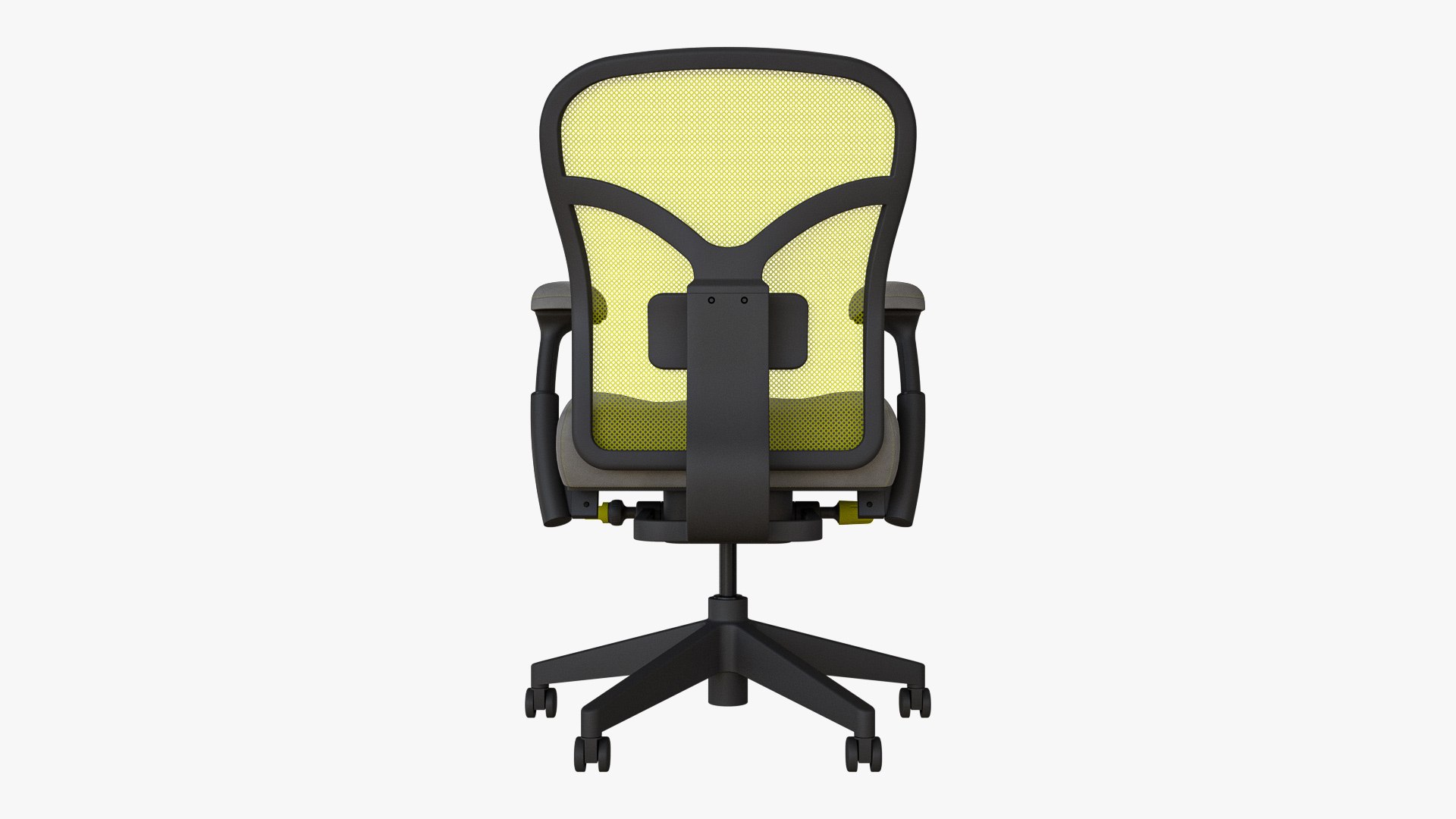 3D Low Back Ergonomic Office Chair Leather Model - TurboSquid 2122488