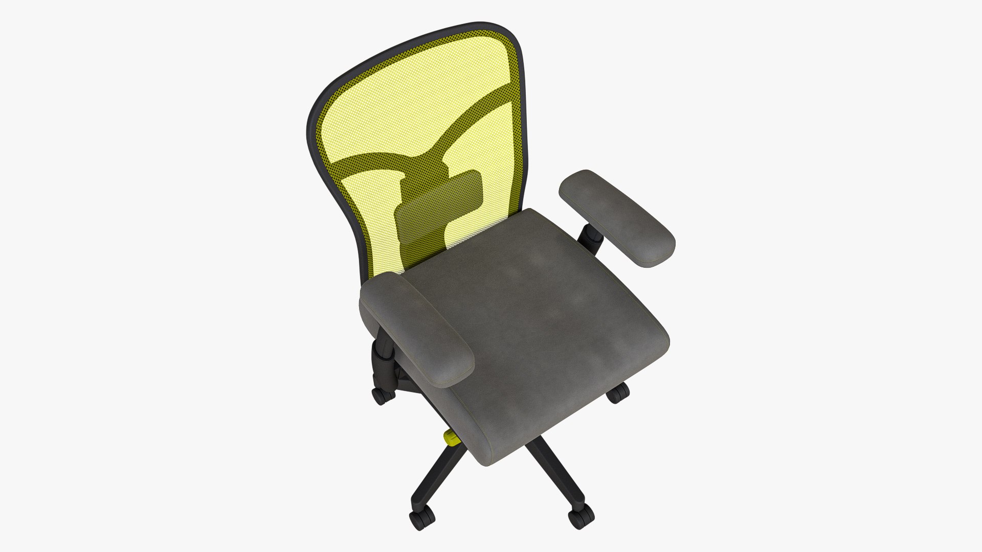 3D Low Back Ergonomic Office Chair Leather Model - TurboSquid 2122488