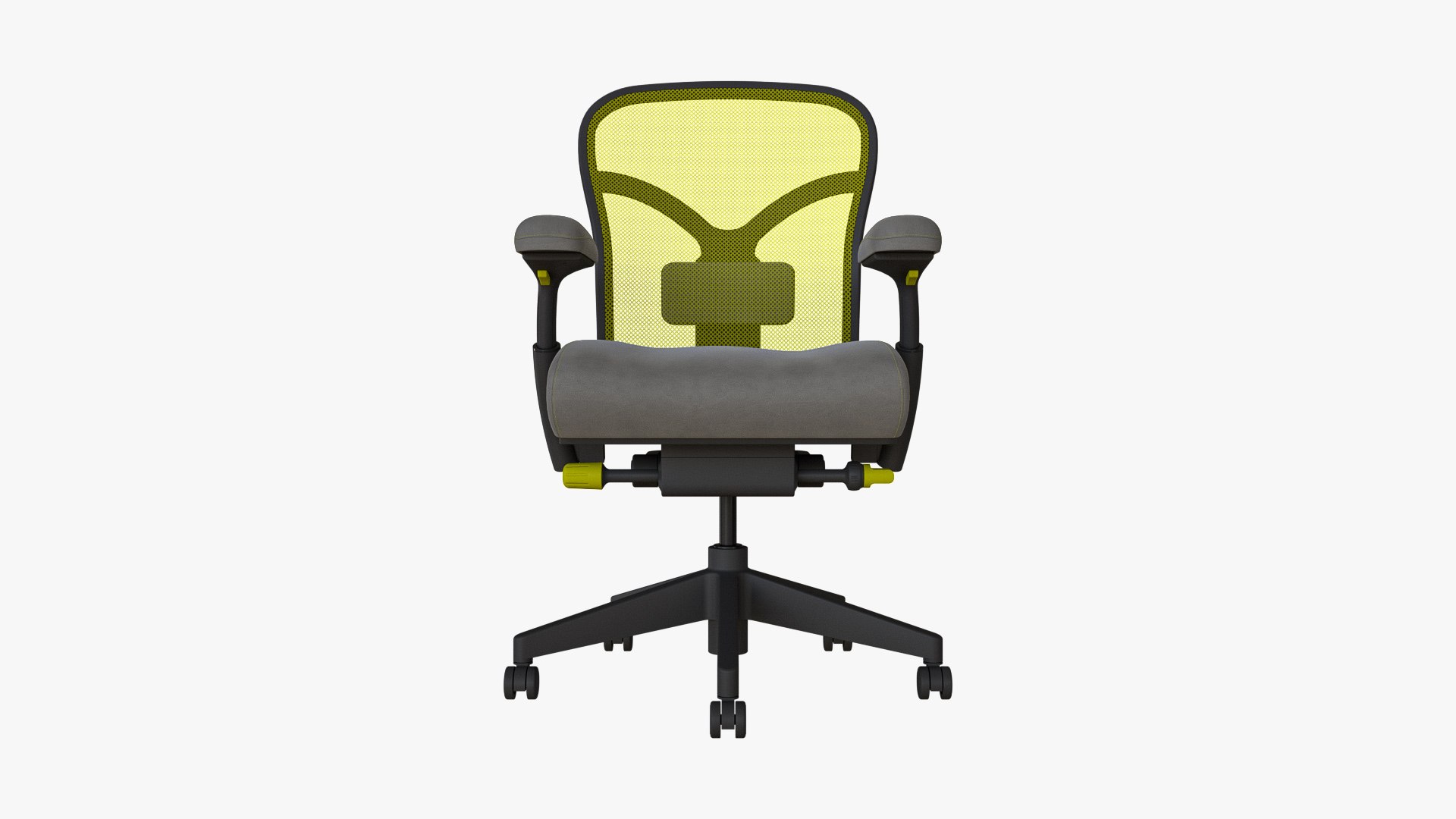 3D Low Back Ergonomic Office Chair Leather Model - TurboSquid 2122488