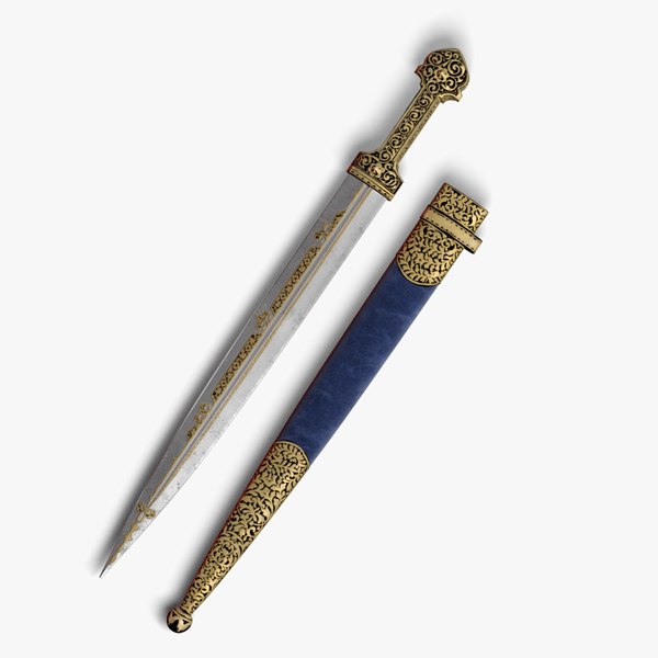3D georgian dagger - TurboSquid 1253528