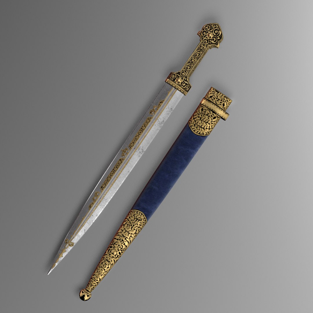 3D Georgian Dagger - TurboSquid 1253528
