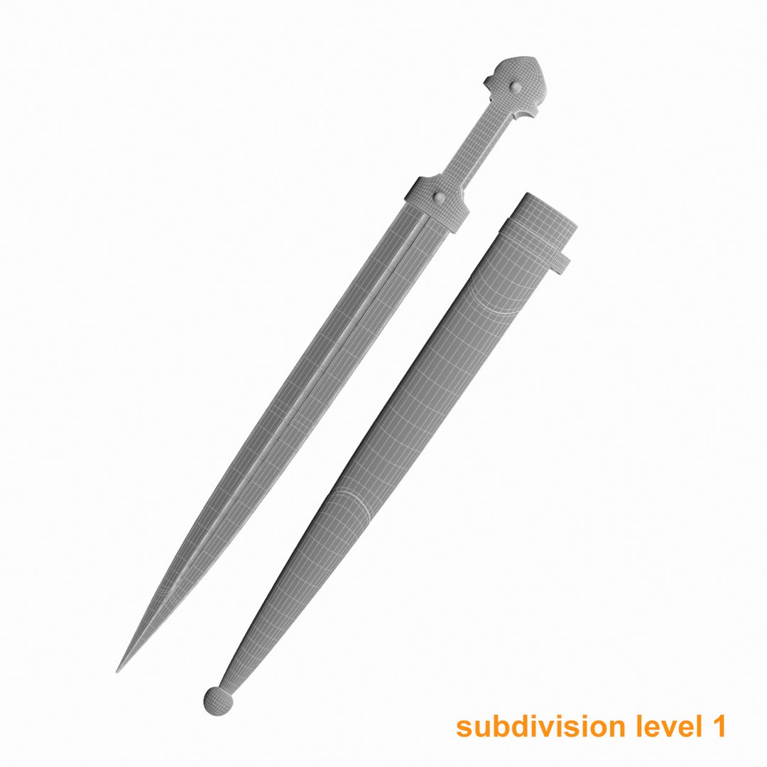 3D Georgian Dagger - TurboSquid 1253528