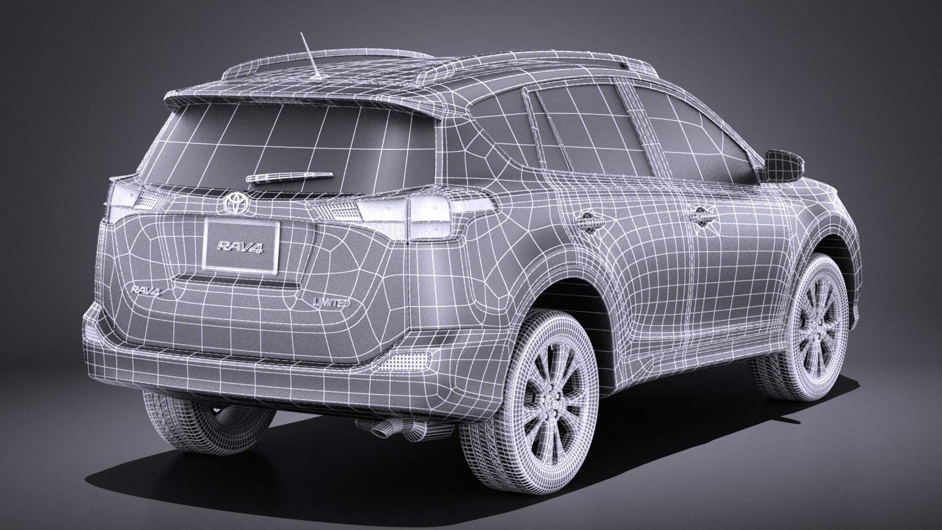 Toyota Rav4 2015 3D Model - TurboSquid 1256978