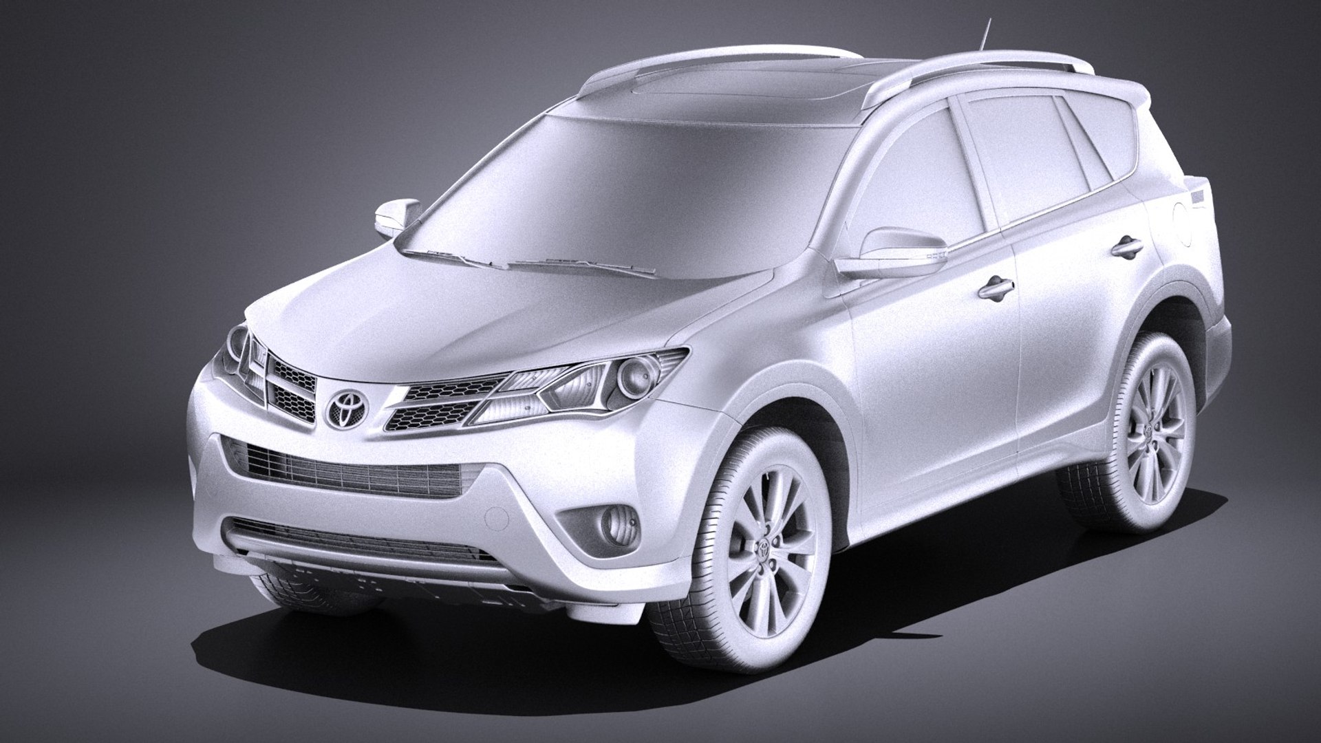 Toyota Rav4 2015 3D Model - TurboSquid 1256978