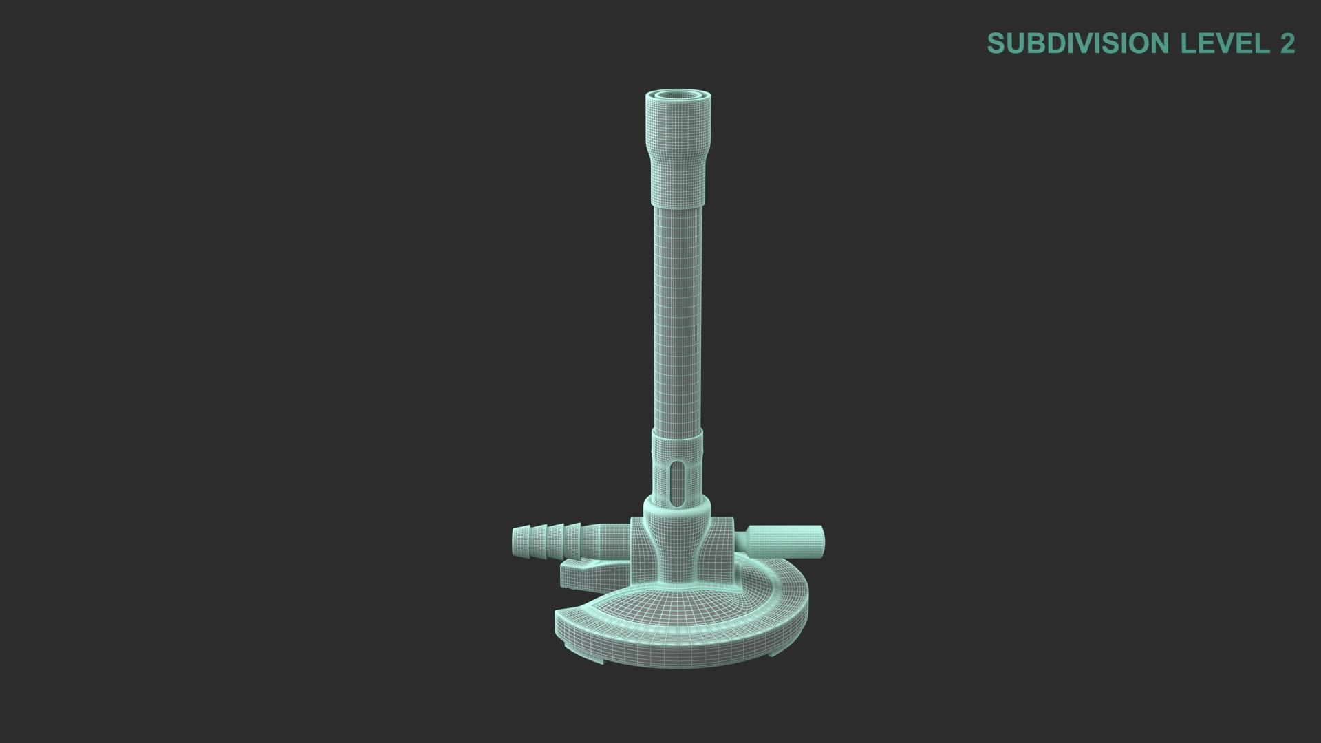 Bunsen Burner model - TurboSquid 1829078