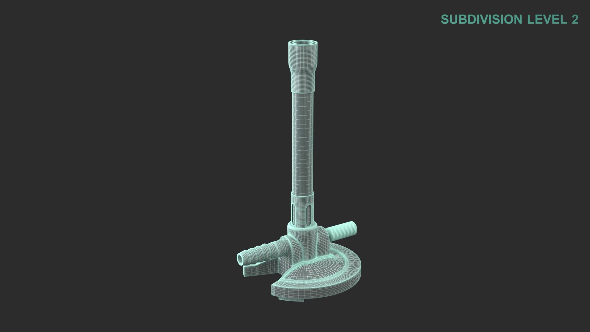 Bunsen Burner model - TurboSquid 1829078