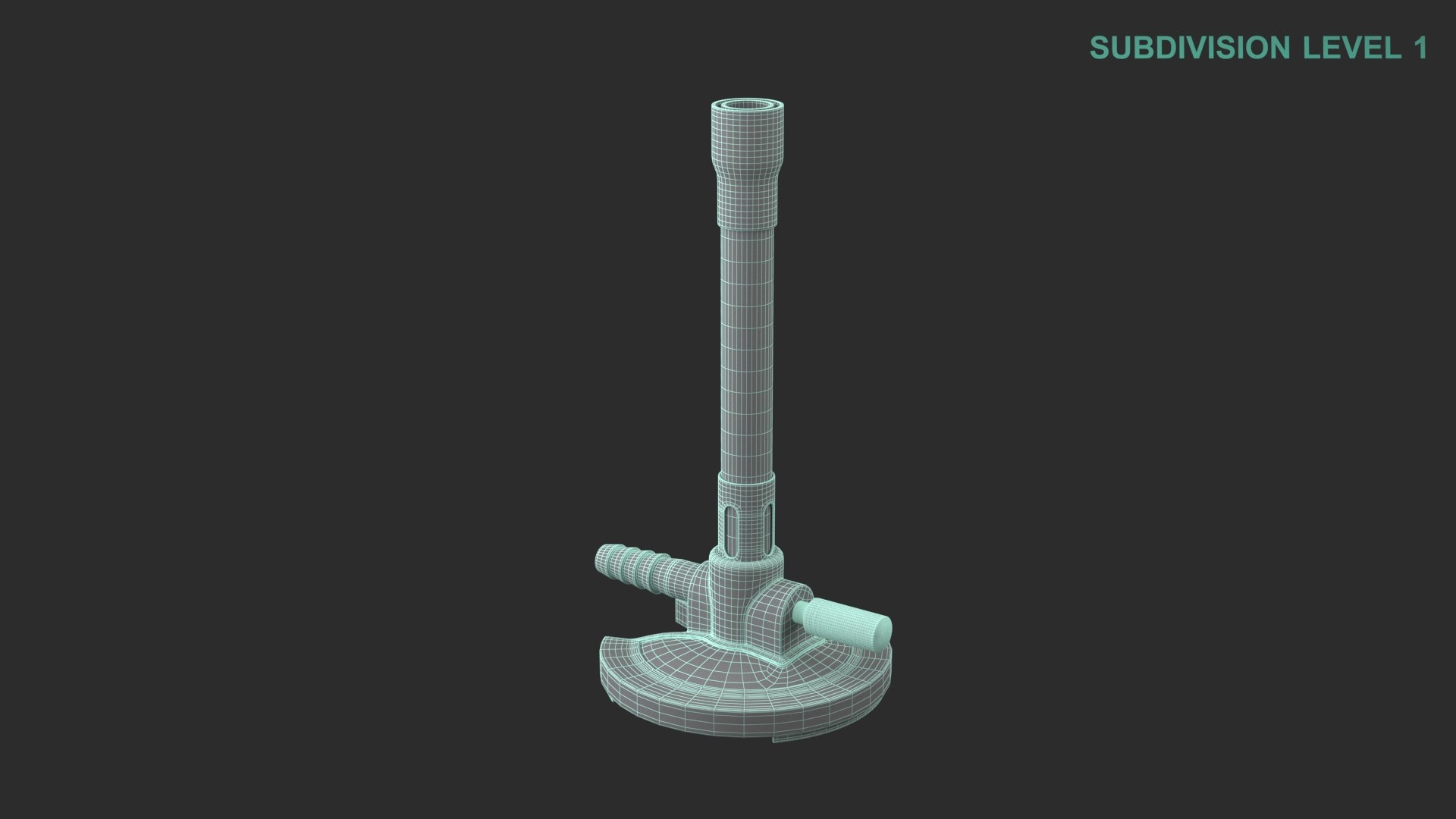 Bunsen Burner model - TurboSquid 1829078