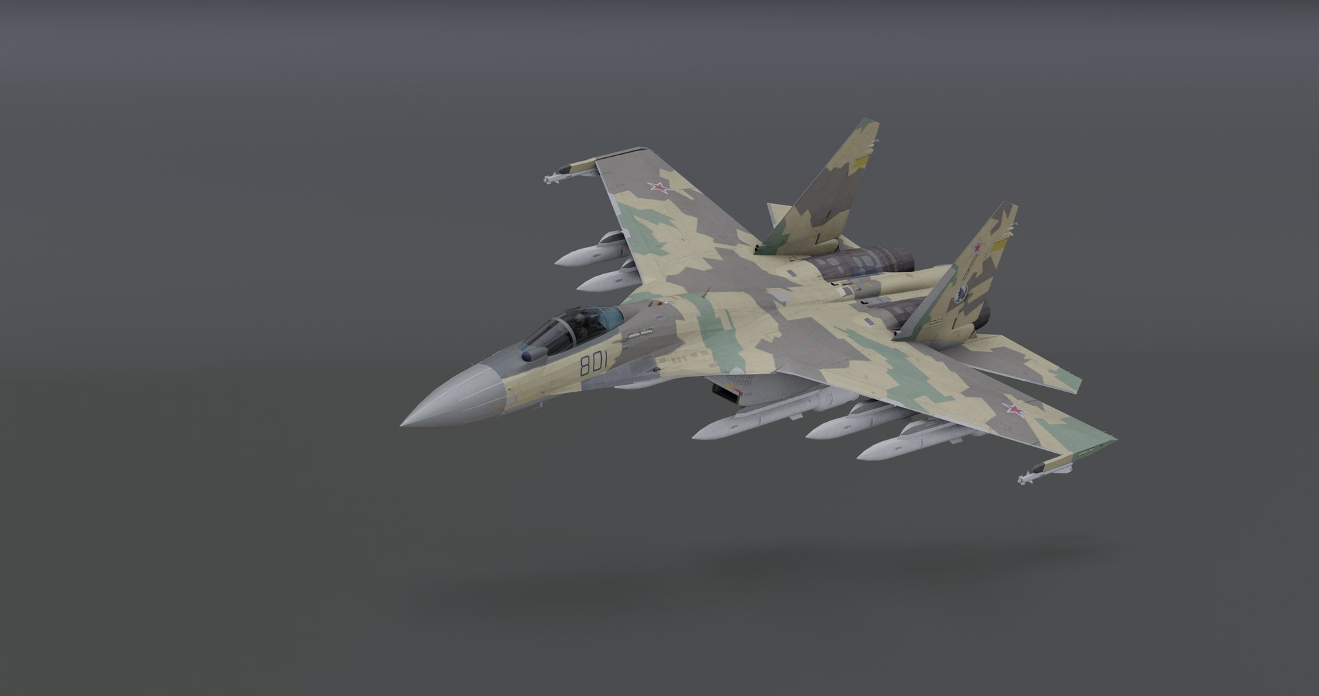 3D Su-35 Flanker-E - TurboSquid 2140045
