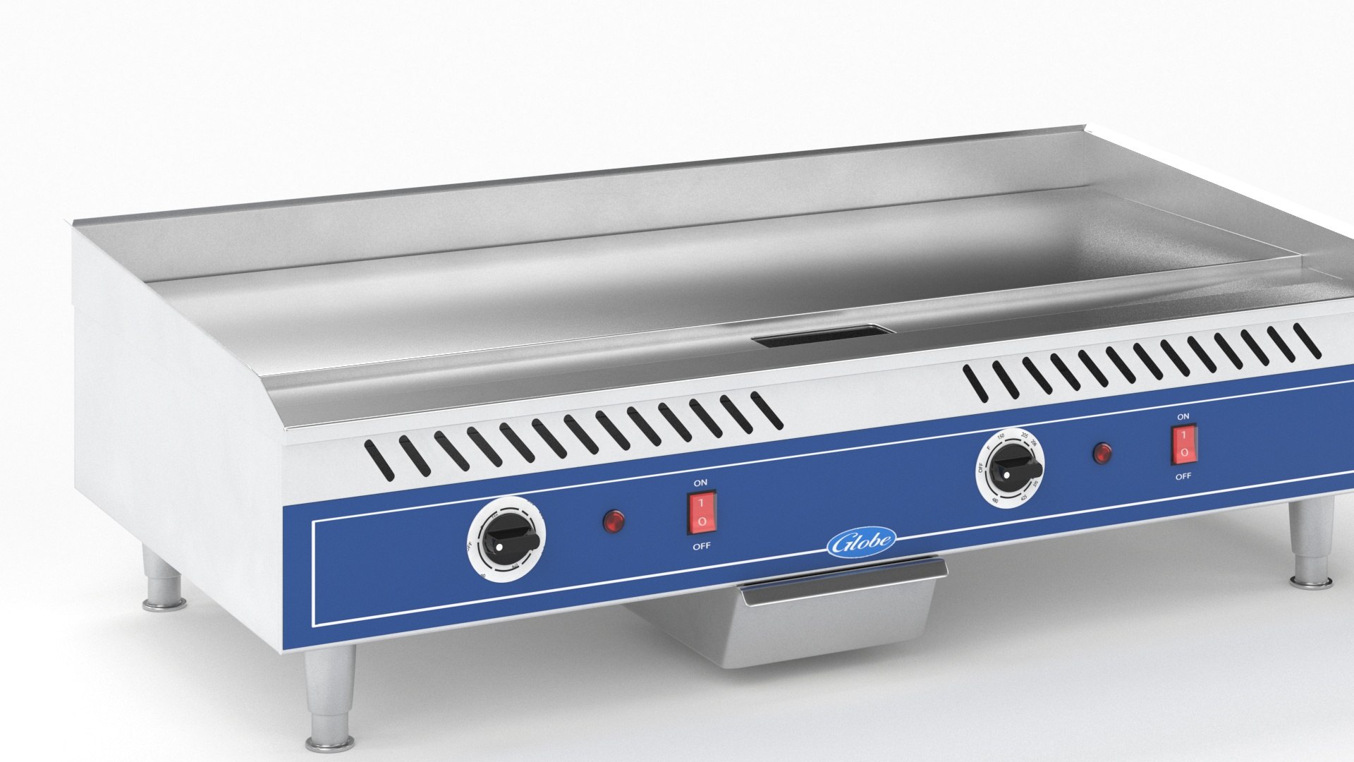 3D Electric Countertop Economy Griddles PG36 Model - TurboSquid 2029509