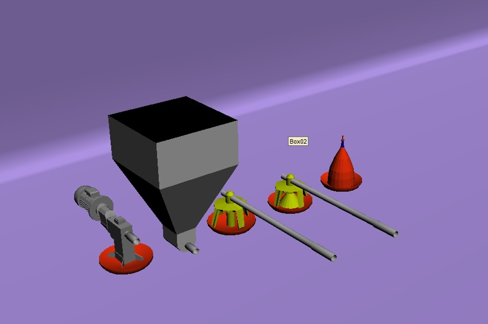 3d Kit Poultry Farm Model