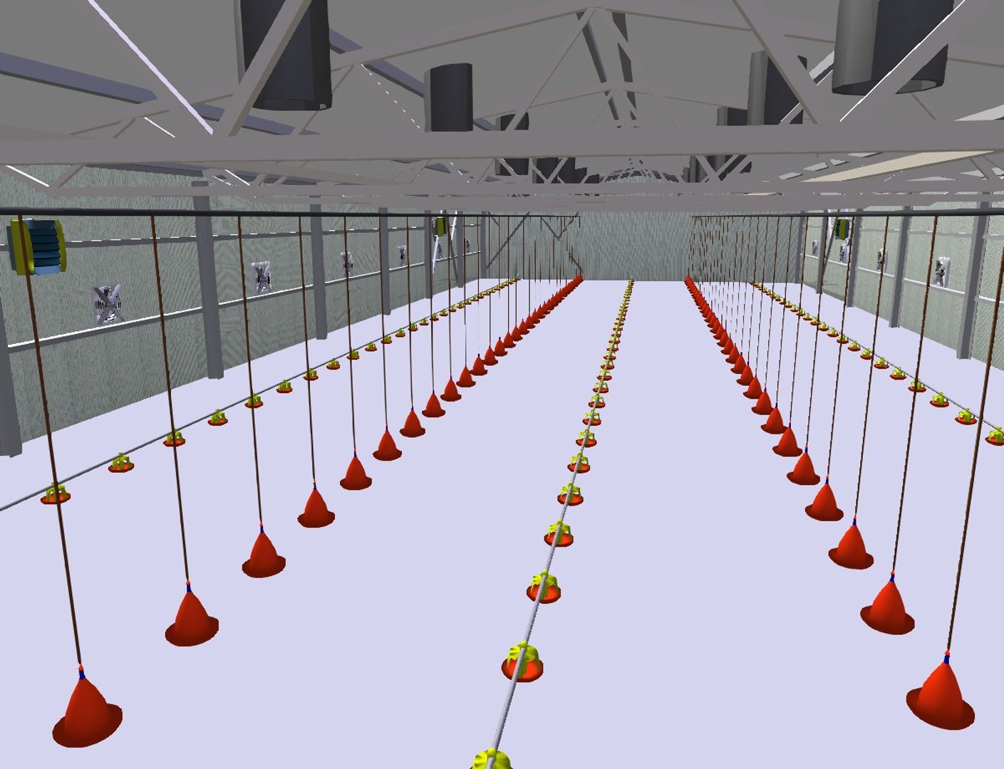 3d Kit Poultry Farm Model