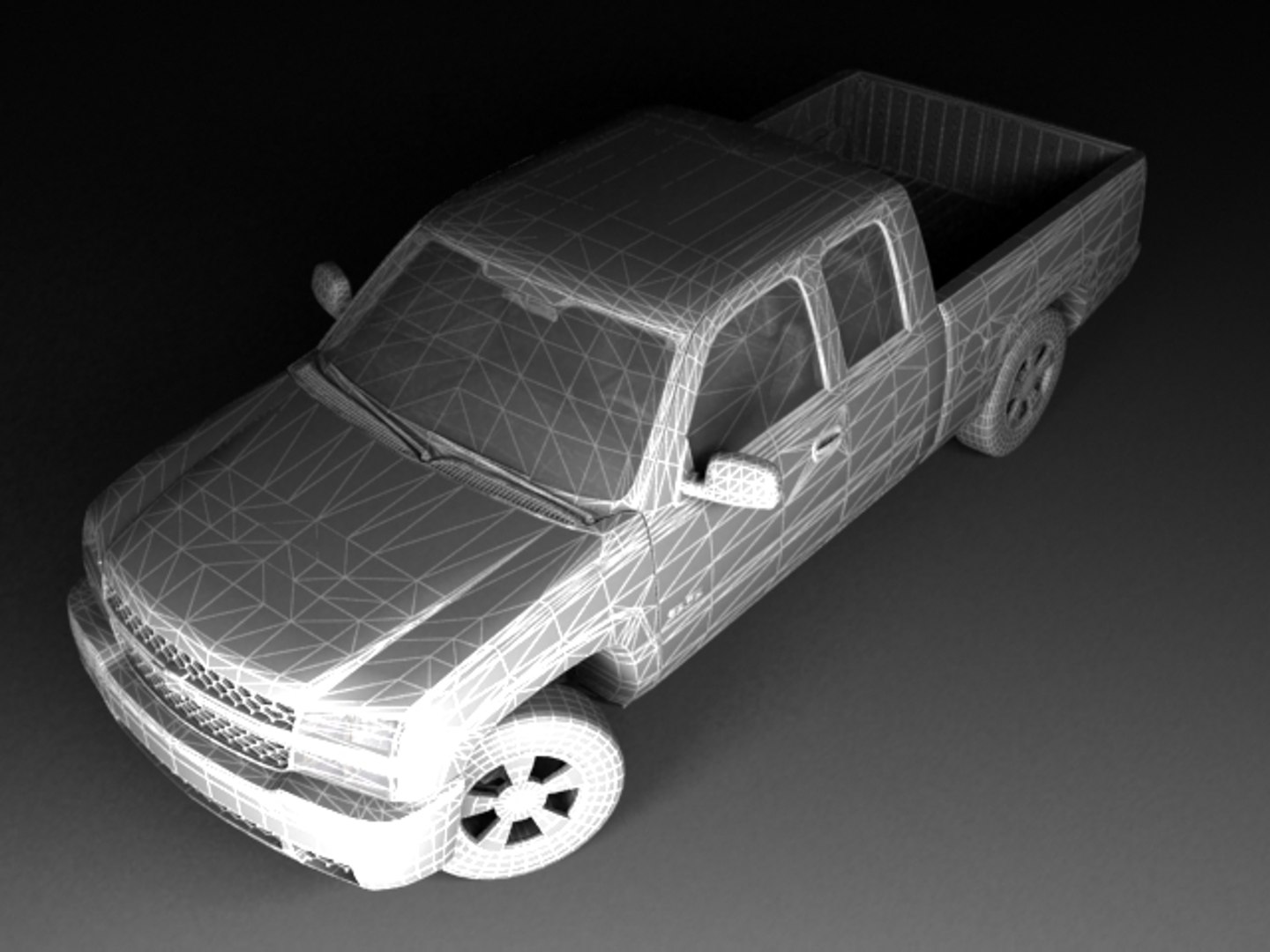 Chevrolet Silverado Ss 3d Max