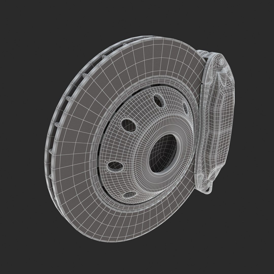 3D Brake Disc - TurboSquid 1353520