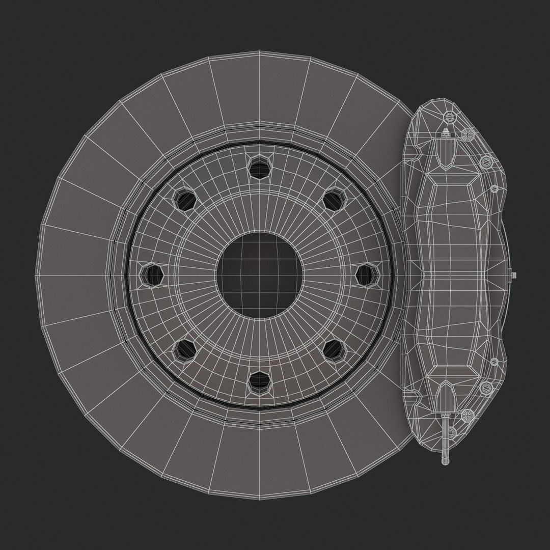 3D Brake Disc - TurboSquid 1353520