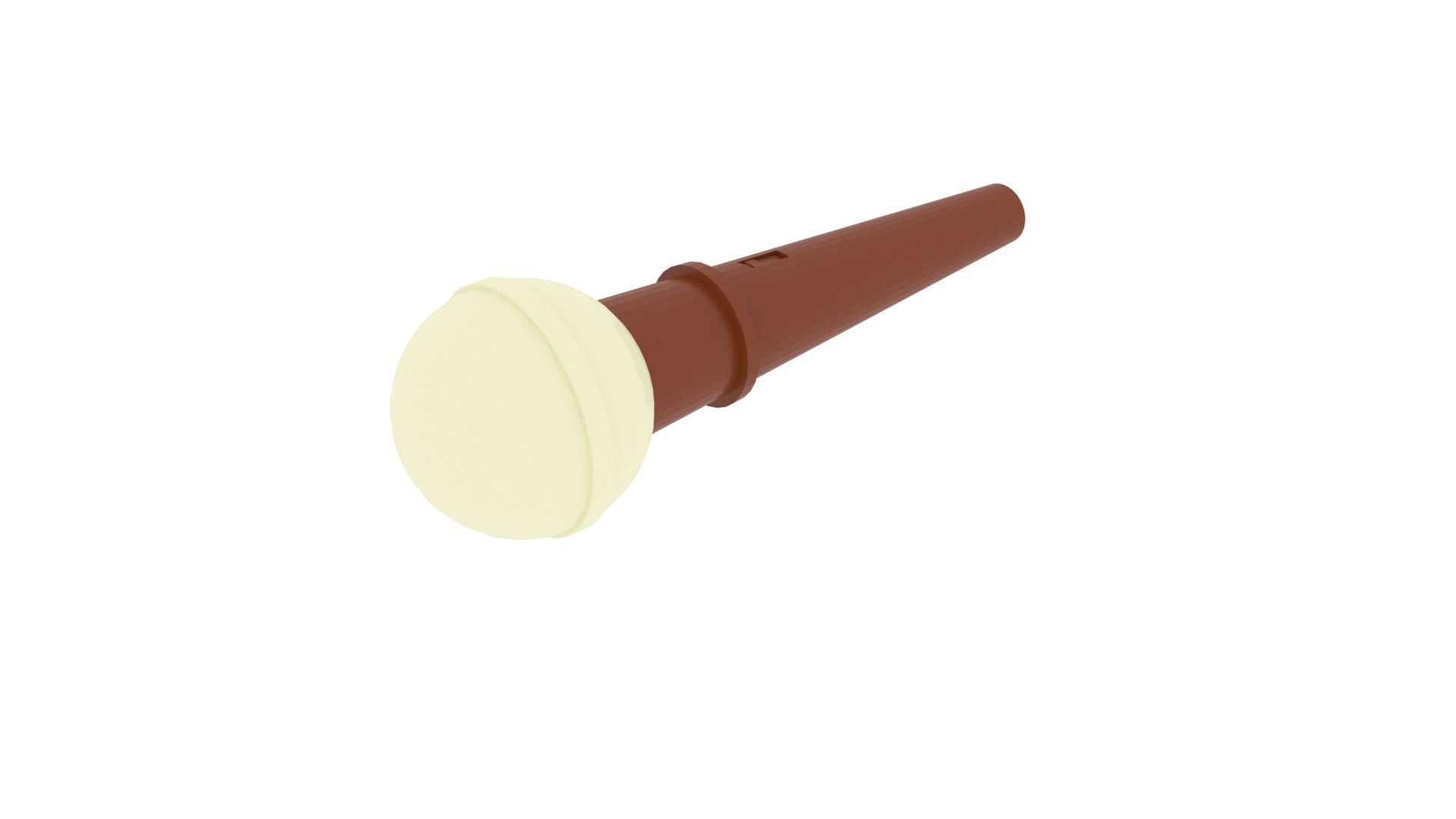 3D model Chocolate Microphone - TurboSquid 1821800
