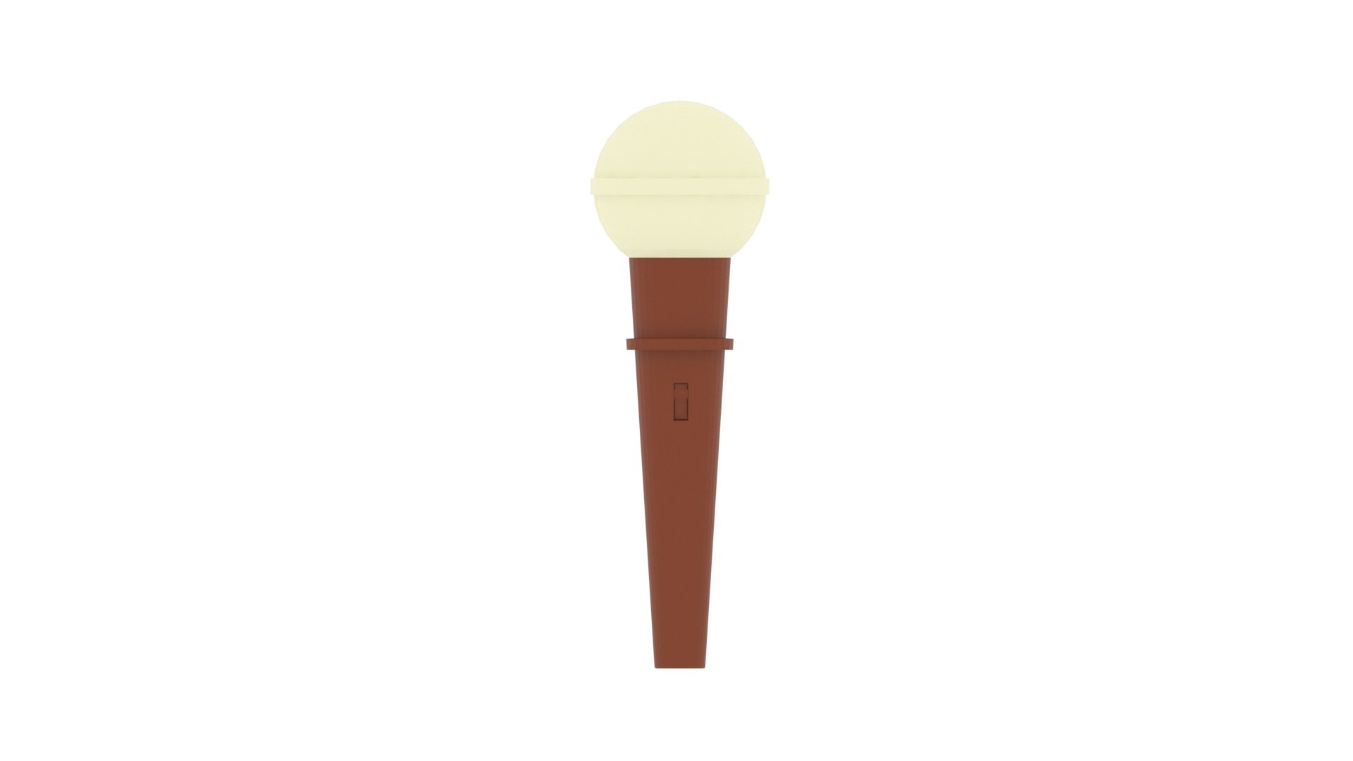 3D model Chocolate Microphone - TurboSquid 1821800