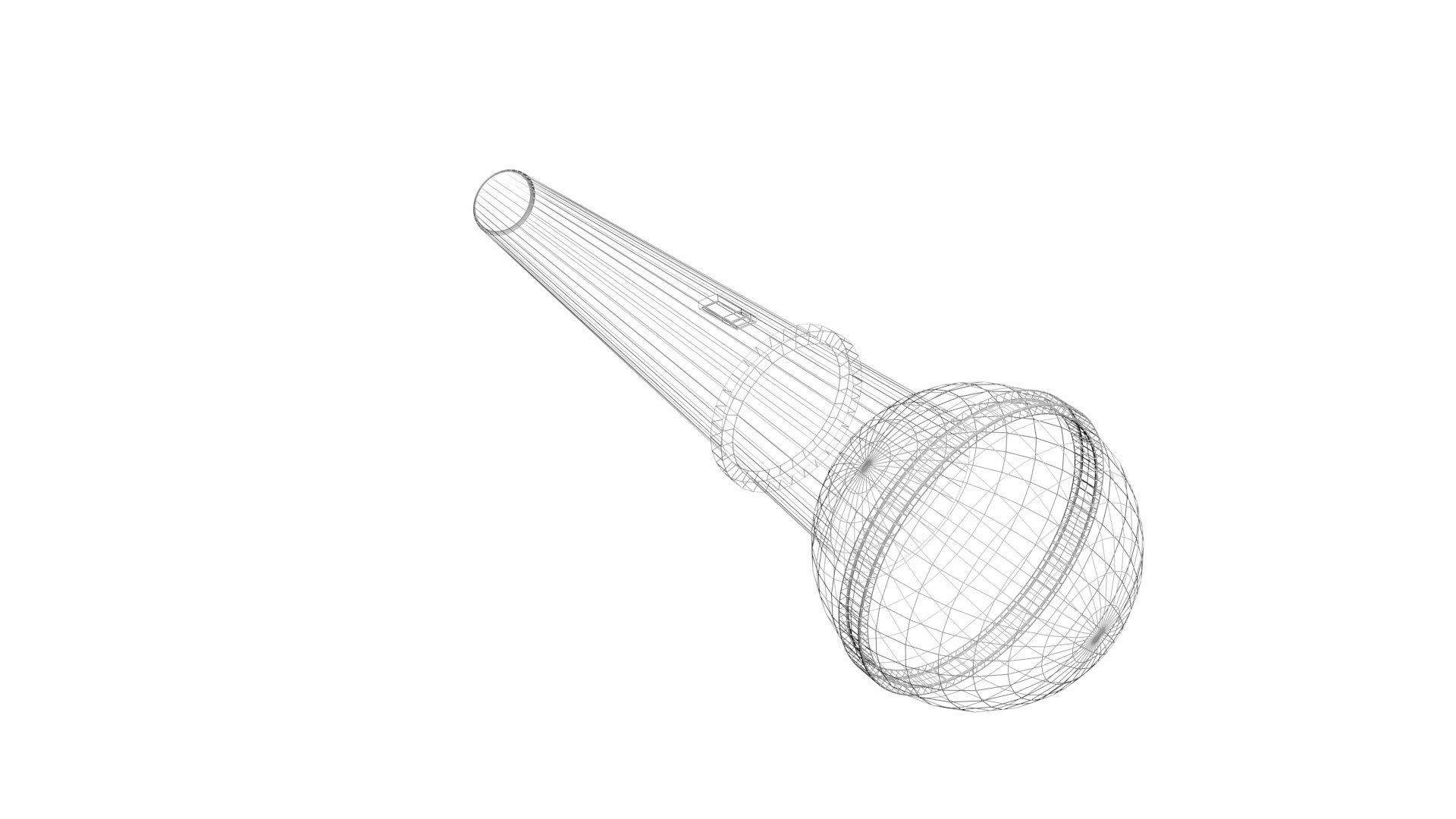 3D model Chocolate Microphone - TurboSquid 1821800