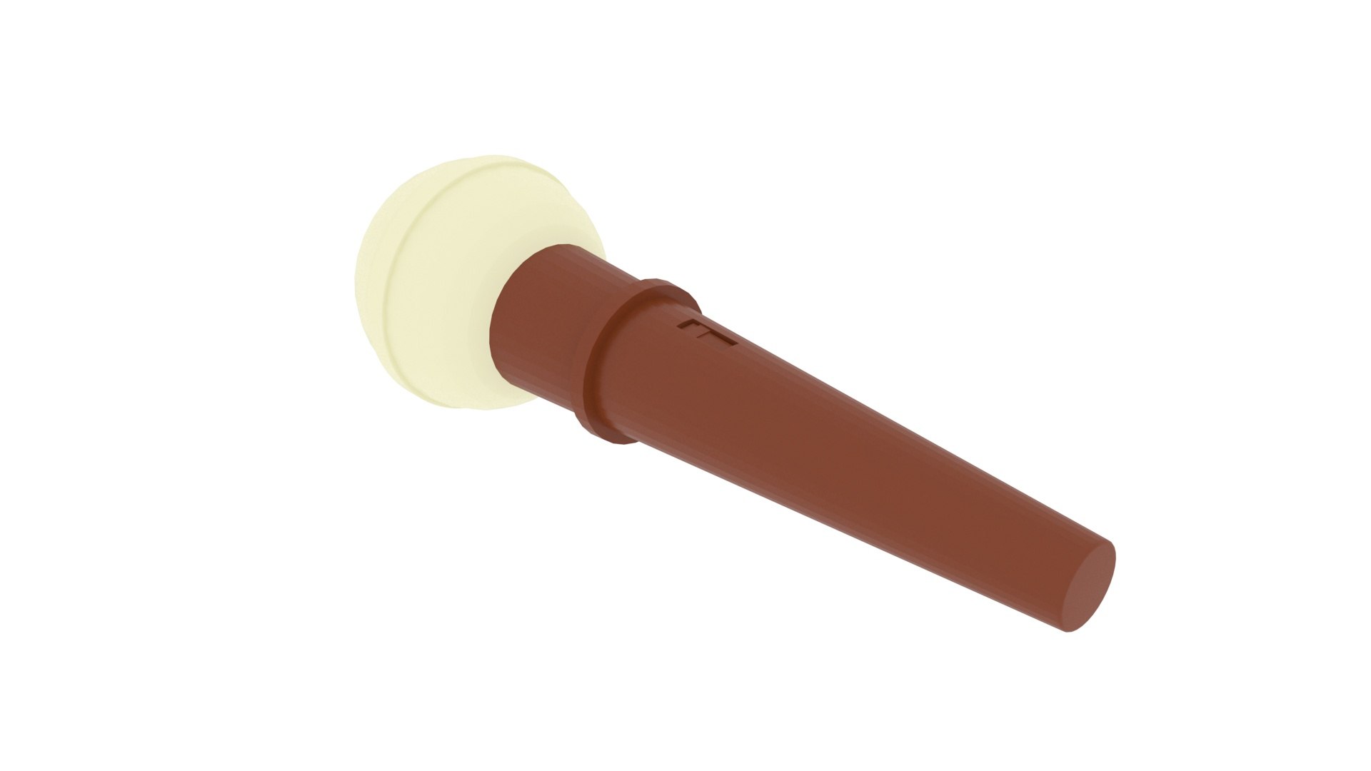 3D model Chocolate Microphone - TurboSquid 1821800