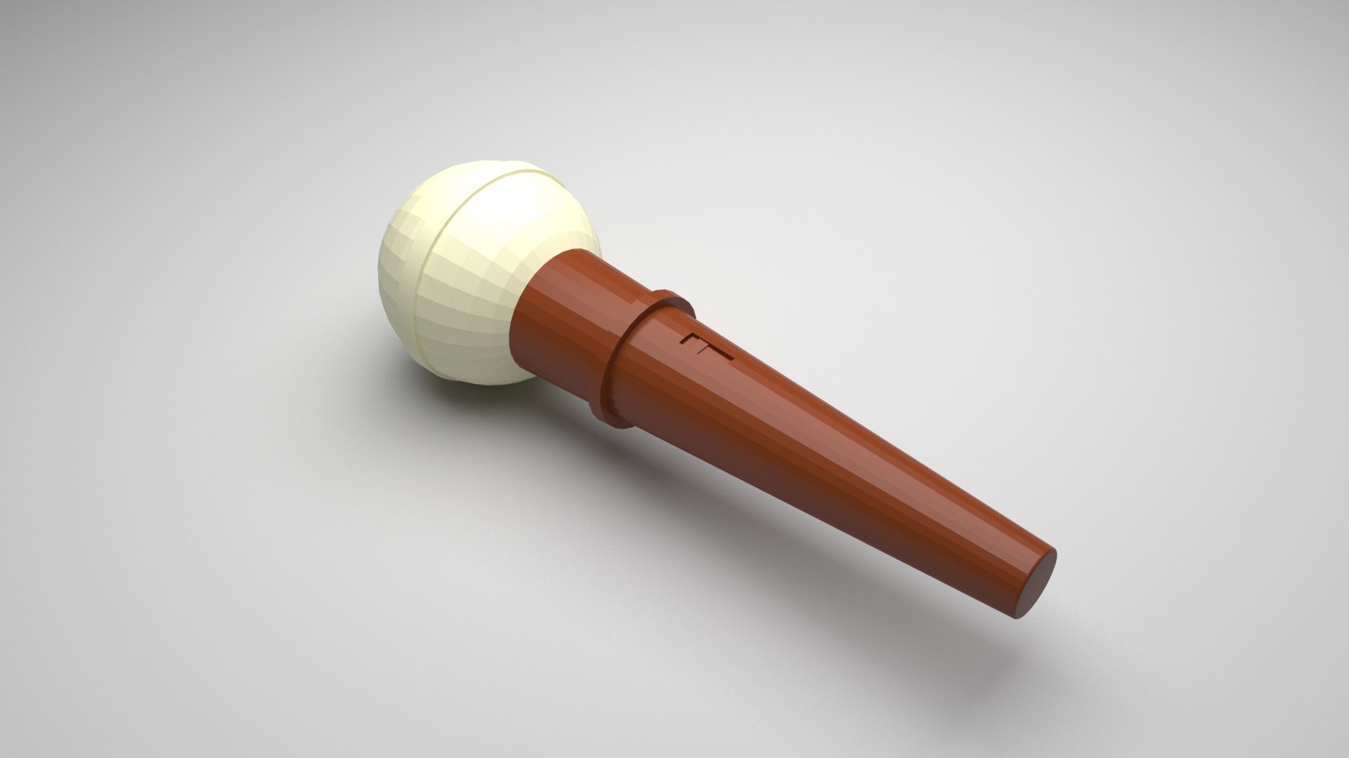 3D model Chocolate Microphone - TurboSquid 1821800