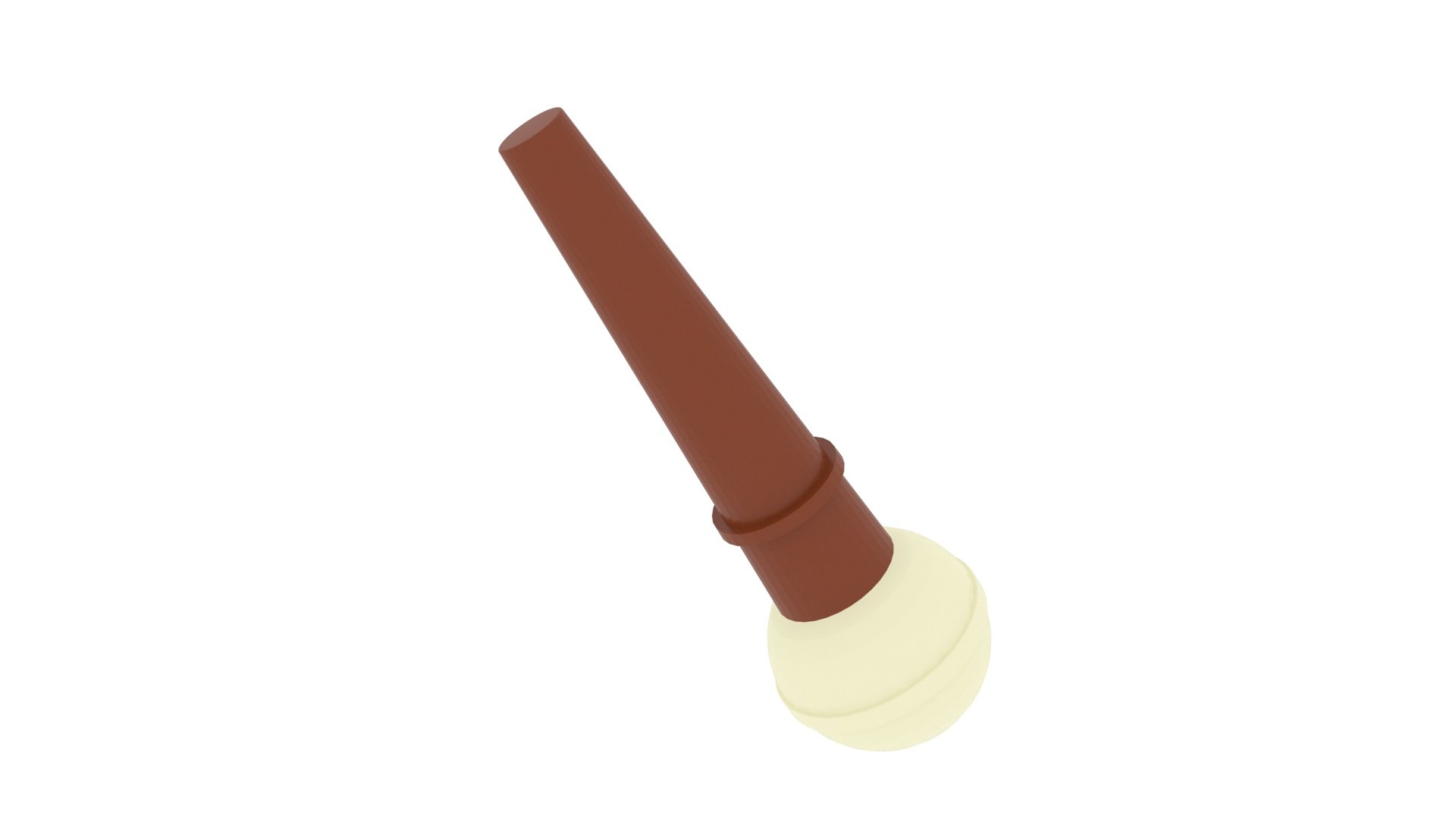 3D model Chocolate Microphone - TurboSquid 1821800