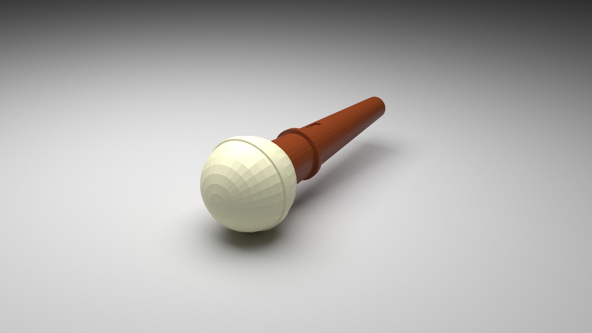 3D model Chocolate Microphone - TurboSquid 1821800