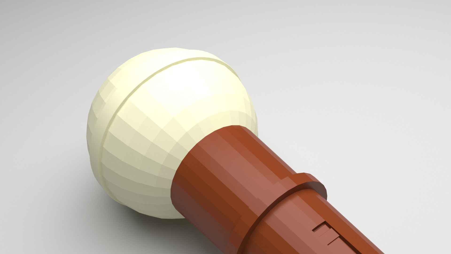 3D model Chocolate Microphone - TurboSquid 1821800