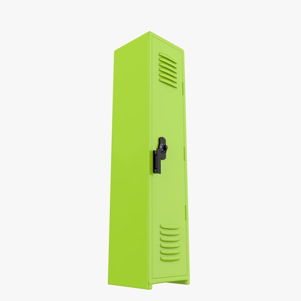 Locker green 3D - TurboSquid 1344515