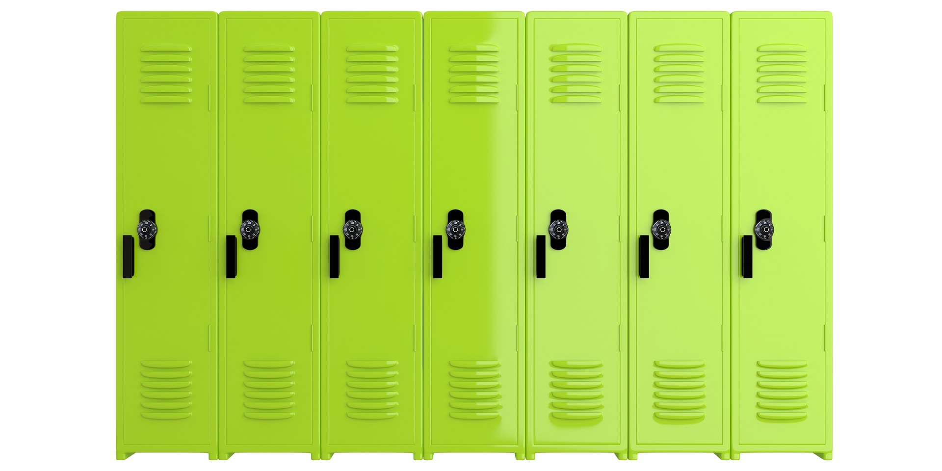 Locker Green 3D - TurboSquid 1344515