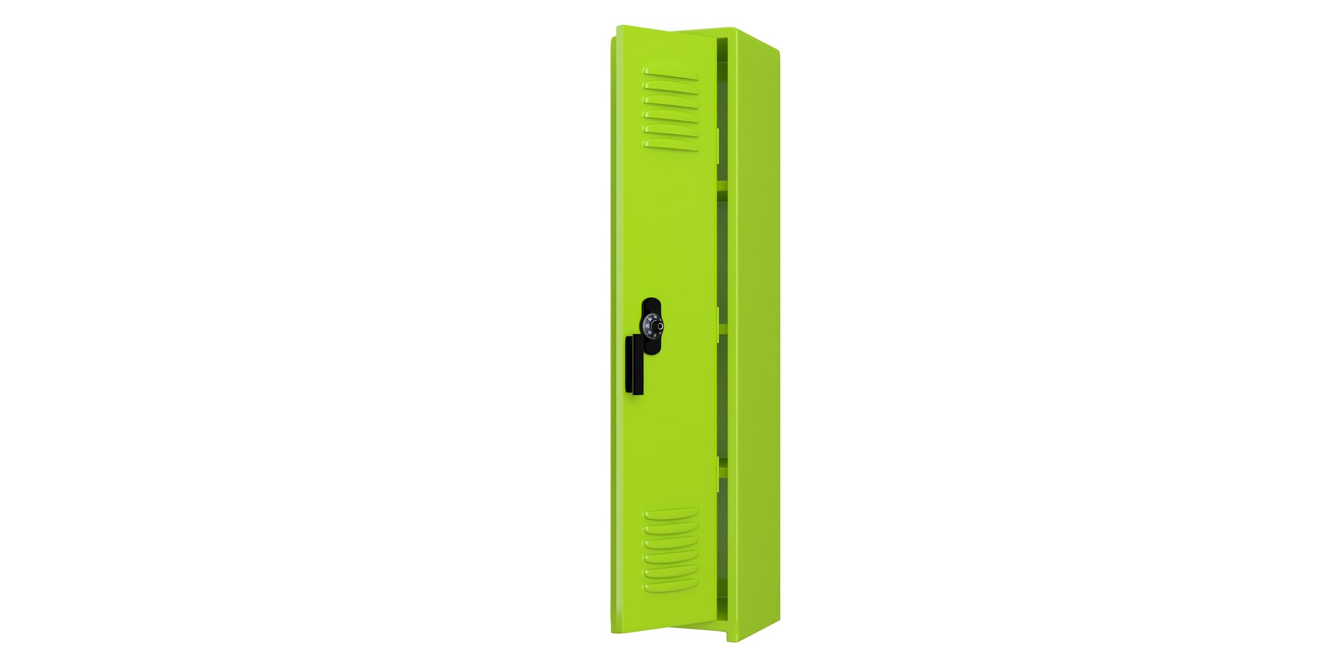 Locker Green 3D - TurboSquid 1344515