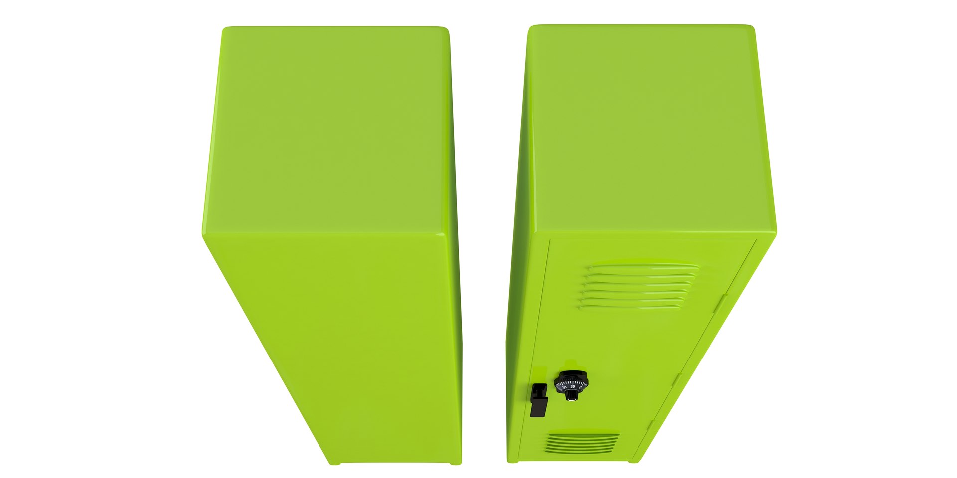 Locker Green 3D - TurboSquid 1344515